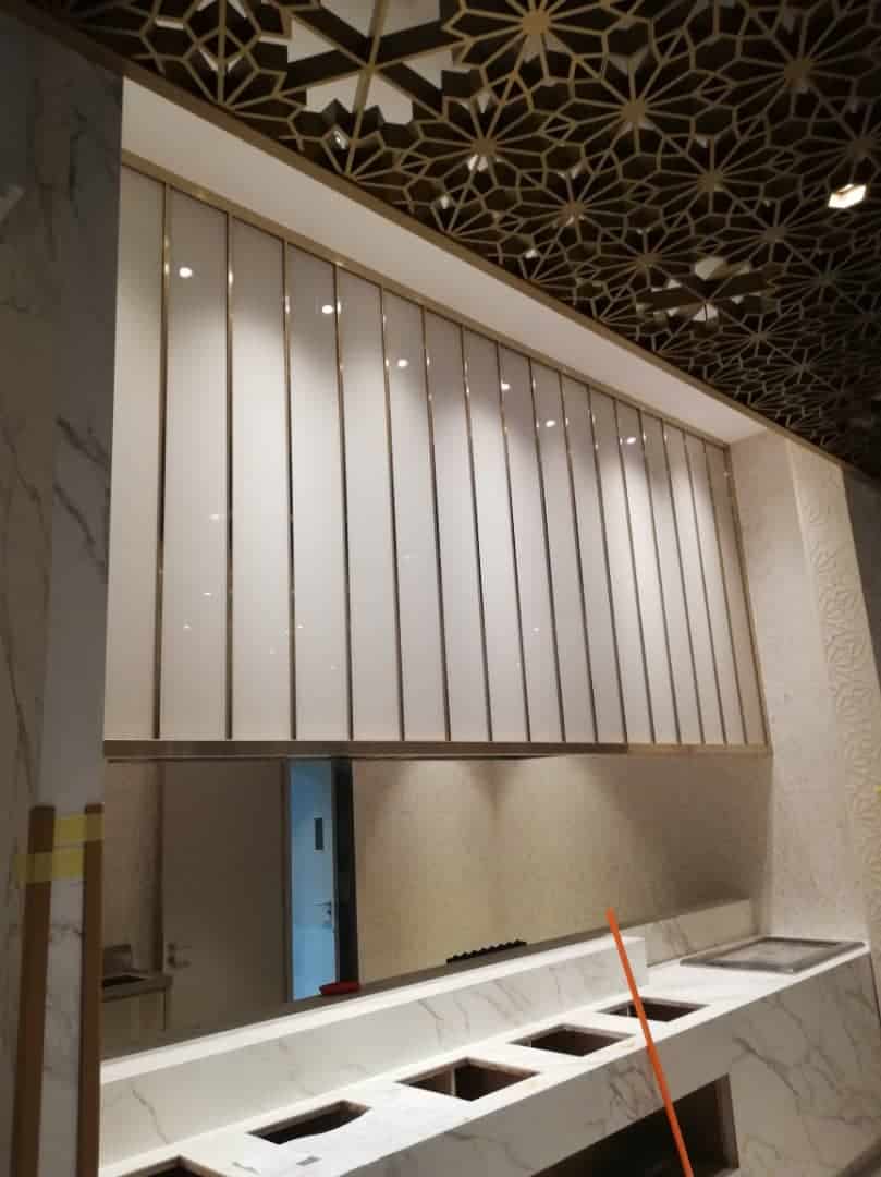 Copper Gold HL Wall Cladding - Luxpro