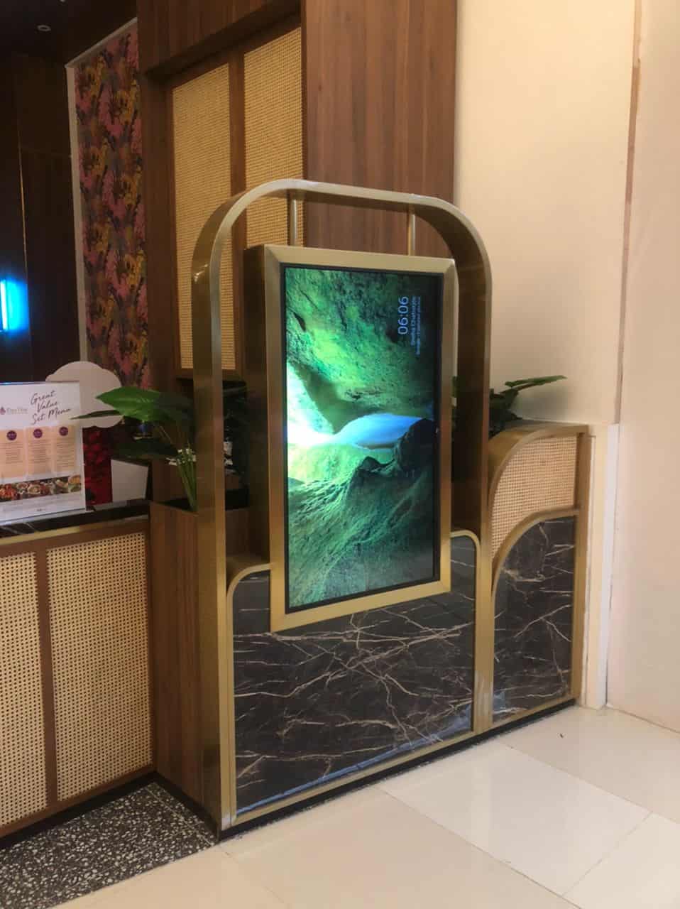 Copper Gold HL Signage Board - Luxpro