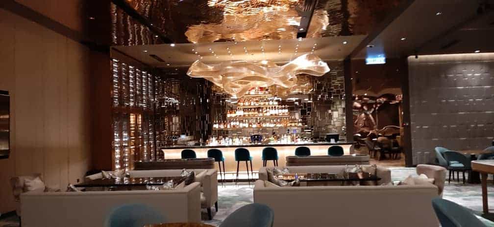 Copper Gold Mirror Ceiling - Luxpro